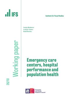 Emergency care centers, hospital performance and population health ...
